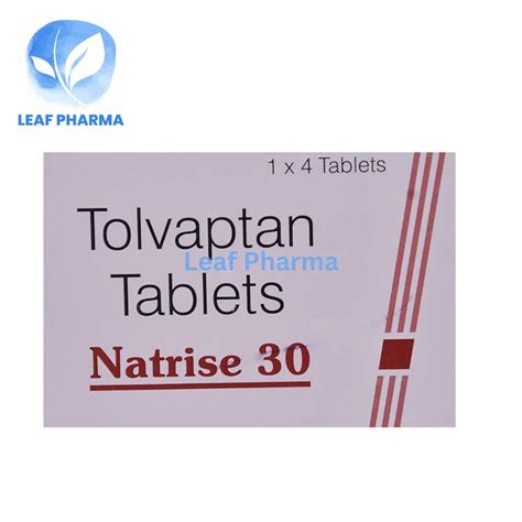 30mg Natrise Tolvaptan Tablets 1x4 At ₹ 1045strip In Surat Id