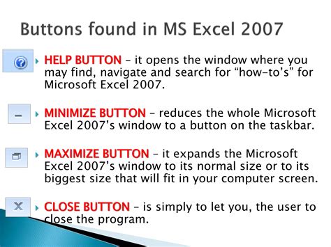 Chapter 1 Lesson 2 Ms Excel And Its Interface Pptx