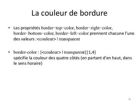 cours css feuilles de style en cascade mars 2015