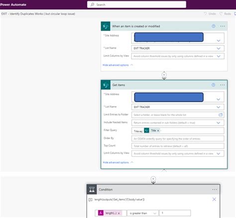 Loops Power Automate Flow Identify Duplicates In A Microsoft List Stack Overflow
