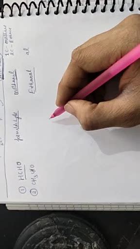 Table 12 1 Common And Iupac Names Of Some Aldehydes And Ketonesstructur
