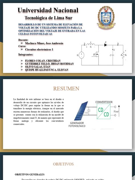 Ppt C ElectrÓnicos Pdf Inductor Panel Solar