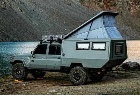 Toyota Tundra Camper With Pop Up Top Is The Ultimate Off Road Rig Artofit