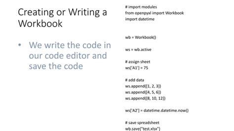 Python For Spreadsheet Userspptx Desktop Publishing Computer Software And Applications