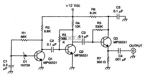 Wideband Noise Generator Circuit Next Electronics