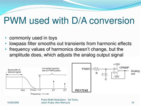 PPT Pulse Width Modulation PowerPoint Presentation Free Download ID 768947