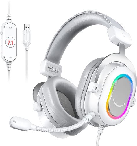FIFINE USB Gaming Headset, PC Headphones Wired with Microphone for ...