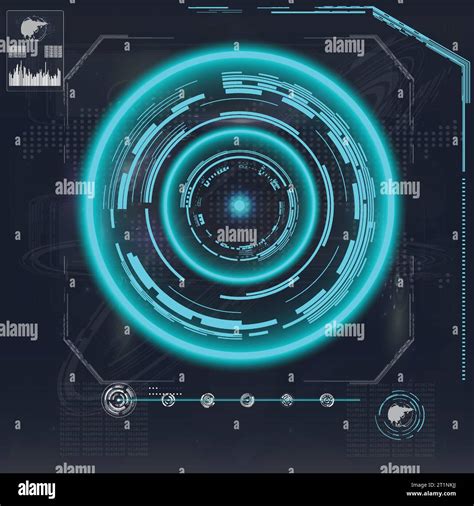 circular data analysis pack stock vector image and art alamy