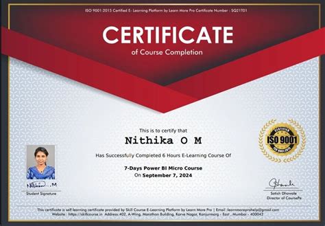 Completed Power Bi Micro Course With Learn More Pro Nithika O M Posted On The Topic Linkedin