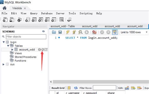 MySql WorkBench设置主键自增 墨问苍生 博客园