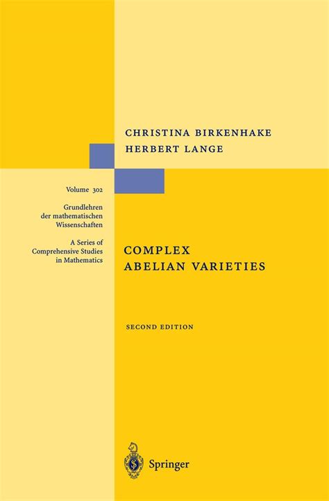 complex abelian varieties birkenhake christina lange herbert
