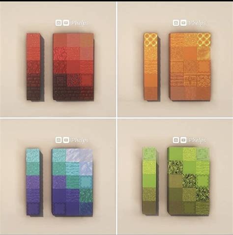 Minecraft Gradient Ideas