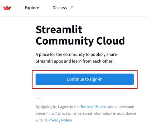 小狐狸事務所 註冊 Streamlit Community Cloud 帳號