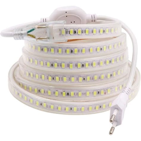 Ruban Led 220v Ac 2835 Ip68 Étanche 144leds M Led Strip Light Très