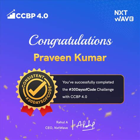 Praveen Kumar Jami On Linkedin 30daysofcodechallenge