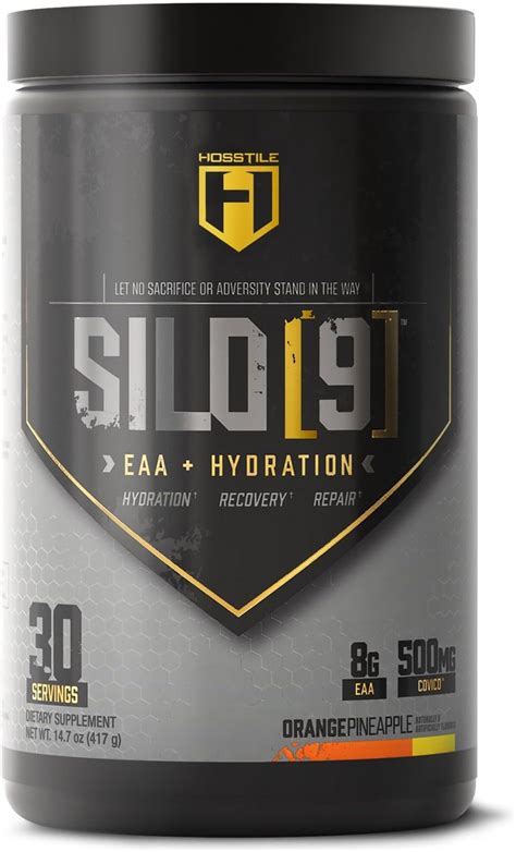 Hosstile Silo 9 Essential Amino Acids Eaa And Bcaa Powder