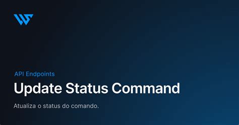 Update Status Command Warp Store
