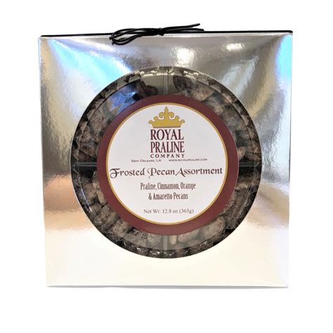 Frosted Pecan Assortment Royal Praline Company