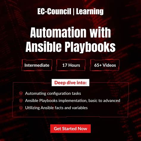 Learn Ansible Playbooks For Local And Cloud Configurations Ec Council Learning Posted On The