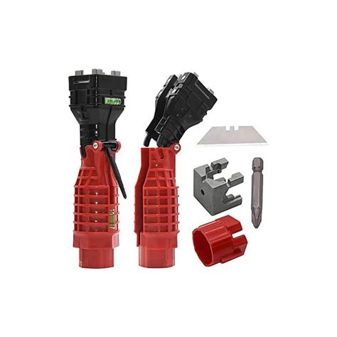 Faucet And Sink Installer Multi Purpose Basin Wrench 18 In 1 Wrench