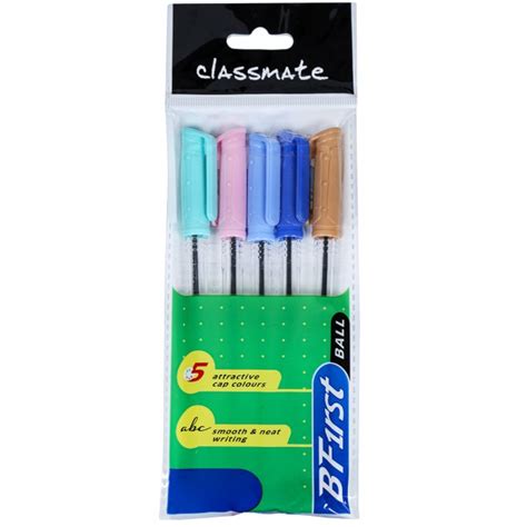 Buy Classmate B First Blue Ball Pen Pack Of 5 Online At The Best Price
