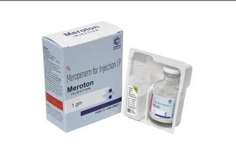 Meroton Meropenum 1000mg 1 Gm At ₹ 250 01 Vial In Bareilly Id