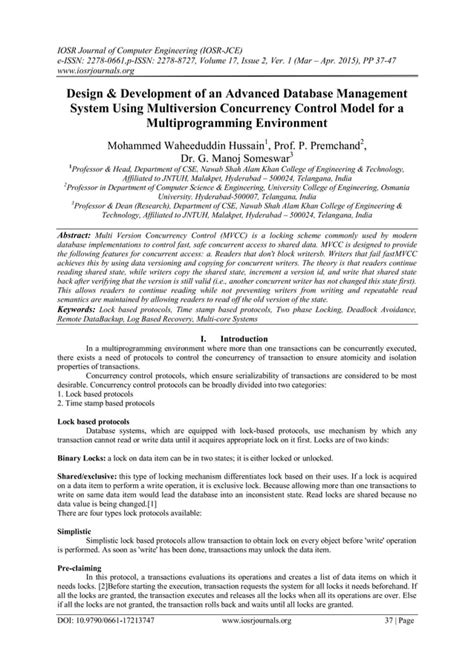 Design And Development Of An Advanced Database Management System Using