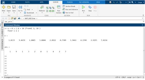 Fonction De Plancher Dans Matlab Arrondi Vers Le Bas