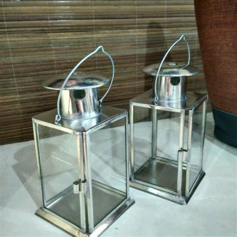 Lilin Mini Size Lantern Candle Holder Shopee Singapore