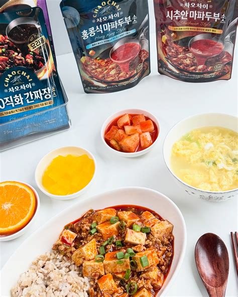 댕이🩶 협찬 차오차이 시추안 마파두부 소스로 맛있는 마파두부 만들어 먹었어요🥰 차오차이 소스가 간편하고 맛있어서 자주 애용하는 편인데 마파두부 소스를 보내주셔서