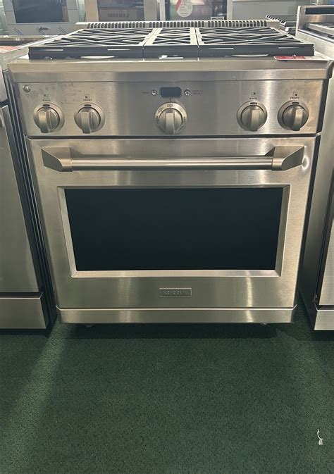 Monogram 30″ All Gas Professional Range With 4 Burners Made Appliance Discount Appliance Sale