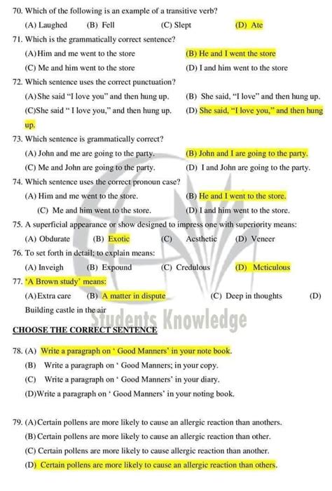 css 2023 past papers
