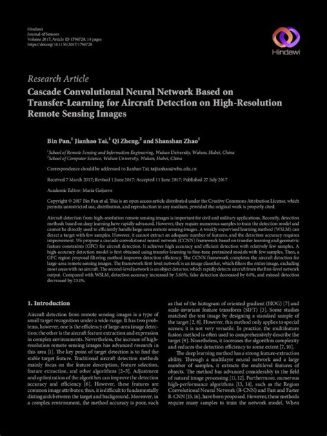 Pdf Cascade Convolutional Neural Network Based On Transfer