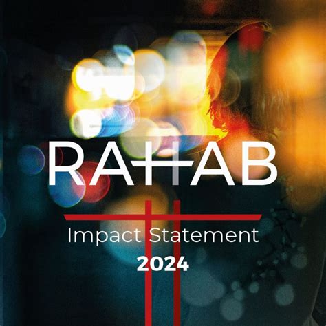 Our Rahab Project Impact Statement For 2024 Illustrates The Breadth And Depth Of Our Work As We