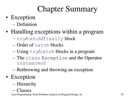 Java Programming From Problem Analysis To Program Design 4e Ppt