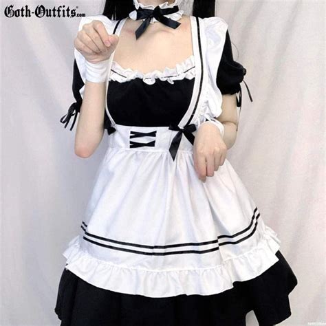 Gothic Maid Dress Gothic Clothing