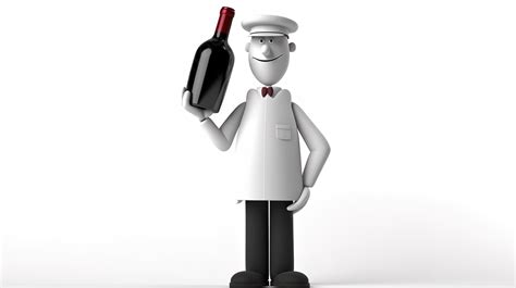 병 레드 와인 소믈리에 3d 흰색 문자 빙빙 돌리다 와인 소믈리에 배경 일러스트 및 사진 무료 다운로드 Pngtree