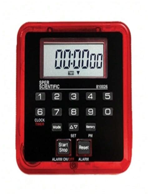 Unbeatablesale Sper Scientific 810026r Count Up And Count Down Timer With Memory Shein Usa