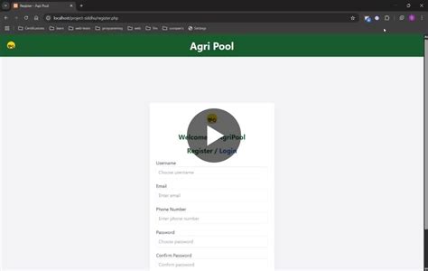 Agritech Webdevelopment Phpprojects Tailwindcss Htmlcss V Siddartha