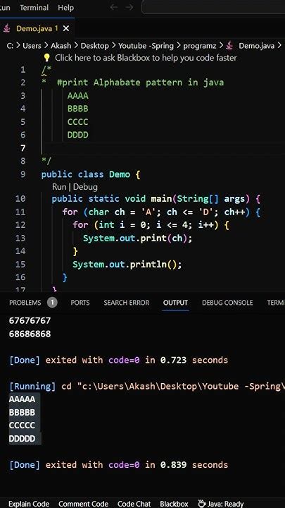 Pattern Part 3 Java Program Shorts Java Starpattern Viral