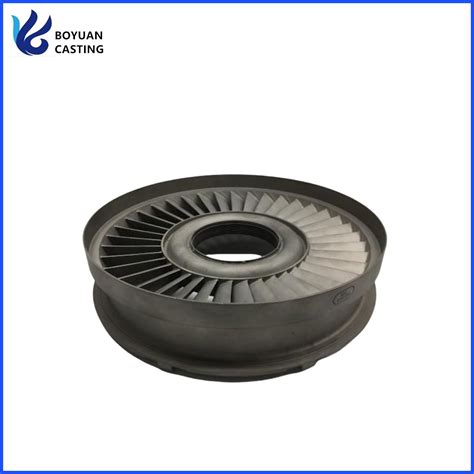 Super Alloy Investment Casting Model Plane Engine Turbine Guide Vane
