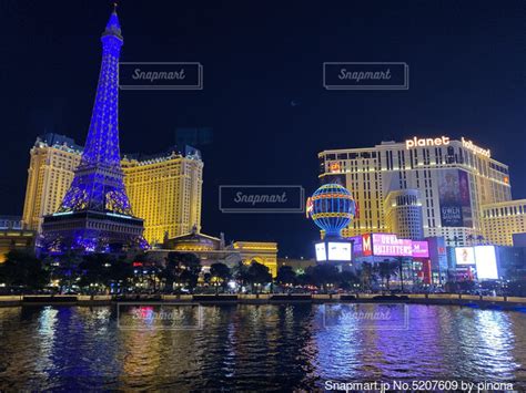 ラスベガス 夜景の写真・画像素材 5207609 Snapmart（スナップマート）