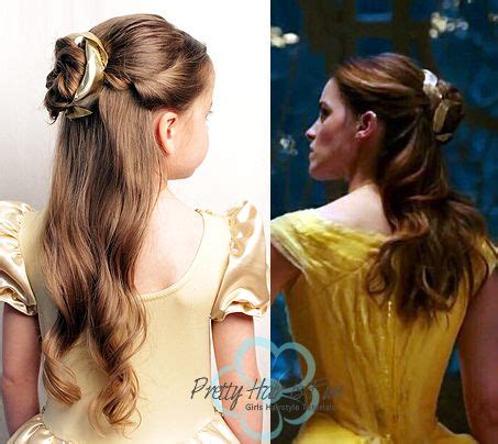 Pretty Hair Is Fun Belle {emma Watson} Ballroom And Library Hairstyles