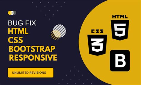 Fix Any Responsive Issues And Fix Html Css And Javascripts Bugs On Your Websit By Limawebdev