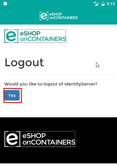 Logout Action Crash · Issue 544 · Dotnet Architecture Eshoponcontainers · Github