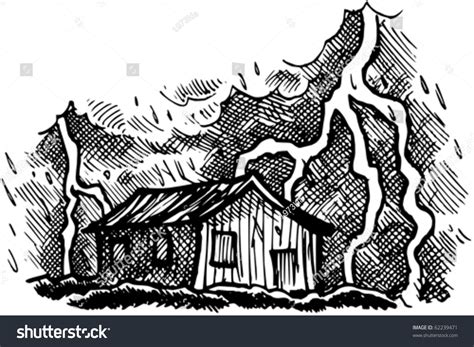 Thunderstorm Drawing At Explore Collection Of