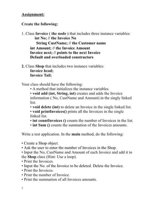 Solved Assignment Create The Following 1 Class Invoice