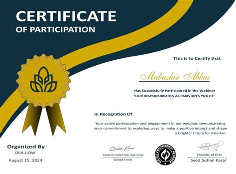 Mubashir Abbas Sial On Linkedin Recently I Attended A Webinar Where