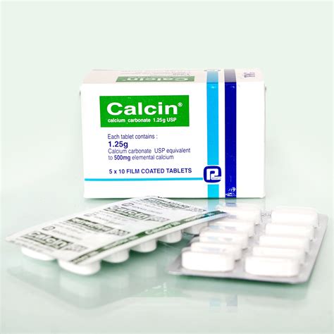 Calcin 200mg Tablets Rosheta