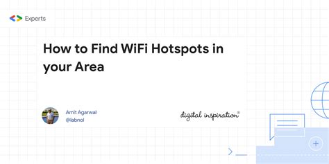 How To Find WiFi Hotspots In Your Area